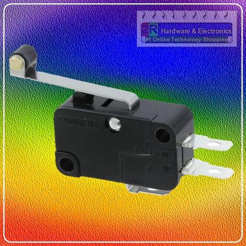 Jual Omron V-156-1A5 15A 250VAC IP40 SPDT Limit Switch Hinge Roller ...