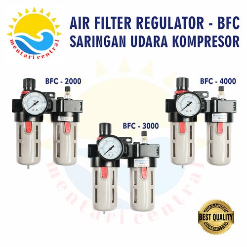 Promo AIR FILTER REGULATOR AIRTAC BFC 3000 BFC 2000 BFC 4000 - BFC 2000 (14") - Kota Surabaya ...