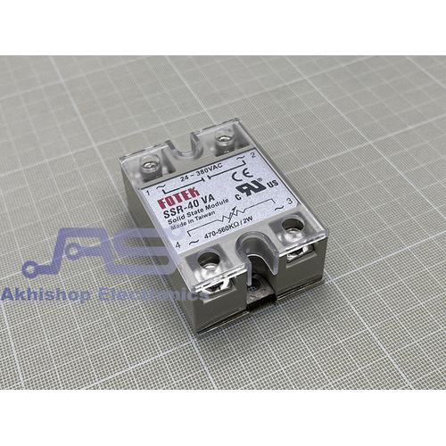 Jual FOTEK Single Phase Solid State Relay SSR 40VA - Kota Surabaya - Akhishop Electronics ...