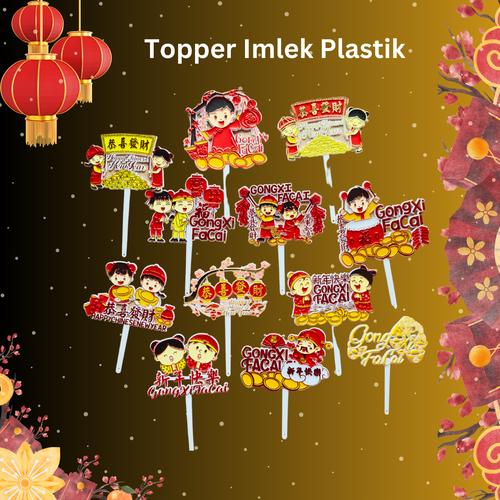 Jual Topper Imlek Plastik - J1 - Jakarta Barat - Baking's Buddy | Tokopedia