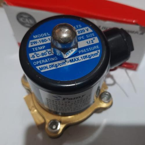 Jual SOLENOID VALVE PAMY 2W-160-15 (1/2") AC220,AC110,DC24 - Jakarta ...
