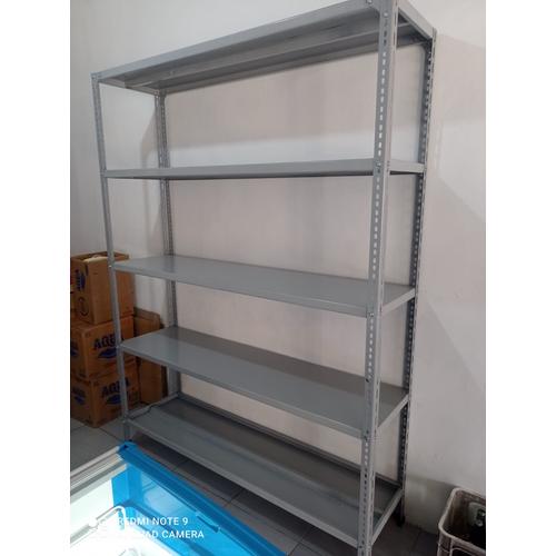 Jual Rak Gudang 5 Susun 200x40x120 / Rak Besi / Rak Gudang Siku - Kota ...