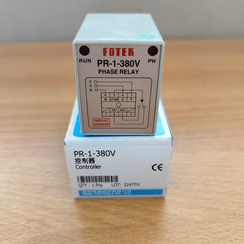 Jual PHASE RELAY FOTEK PR-1-380V PR1 PR 1 380VAC FAILURE CONTROLLER ...