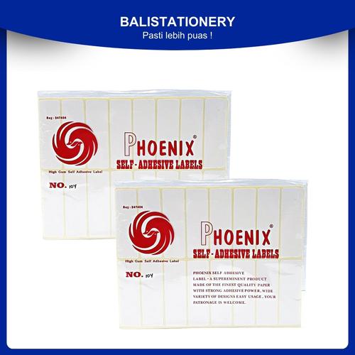 Jual Label Harga / Label Sticker Stiker Phoenix Bulat QQ No. 104 - Kota ...