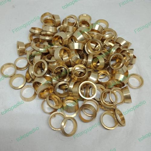 Jual Ferrule / ferul 10mm OD. Front and back, model Swagelok. Brass ...
