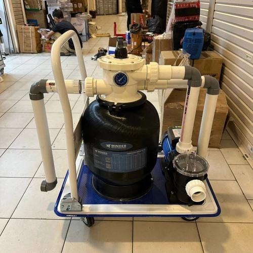 Jual Pompa Kolam Renang 1/2Hp Sand Filter MINDER V350 Free Pasir ...