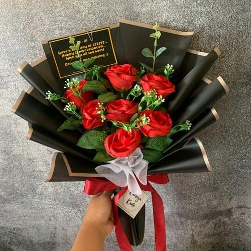 Jual bouquet bunga artificial (awet anti layu) kado sidang kado ultah ...