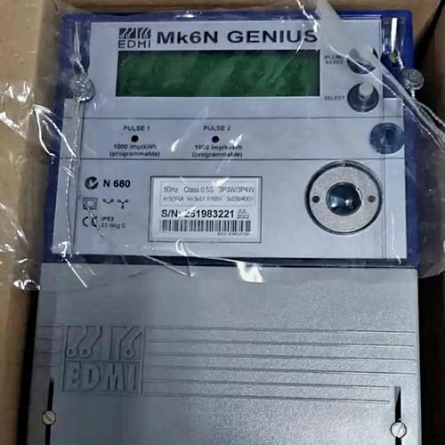 Jual KWH METER DIGITAL EDMI MK6N GENIUS 3 PHASE 3 WIRE / 3PHASE 4WIRE ...
