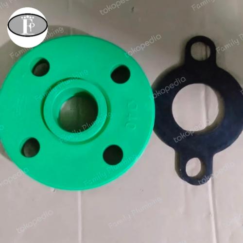 Jual STUB FLANGE PPR 50mm DN50 11/2" 11/2INCH 11/2 INCH 50 (1SET) HIJAU ...