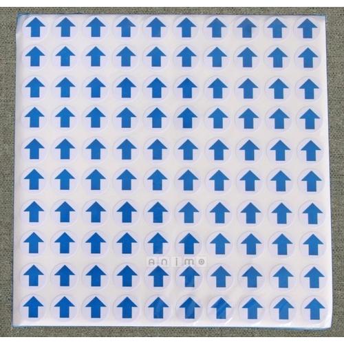 Jual Sticker Panah / Stiker Label Panah Blitz Warna Biru - Jakarta ...