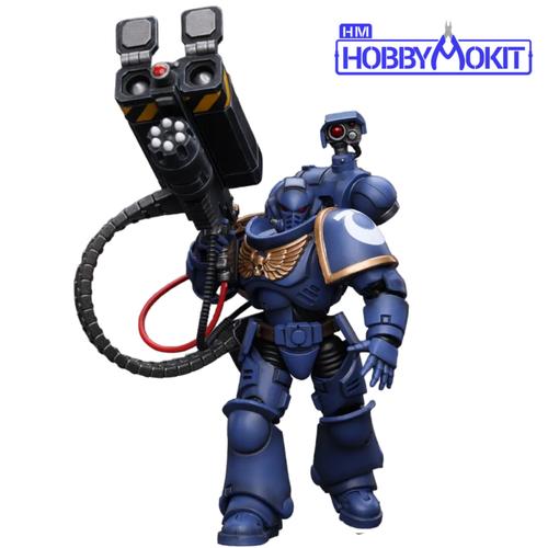 Jual Joytoy JT8810 Ultramarines Desolation Marine Castellan Launcher ...
