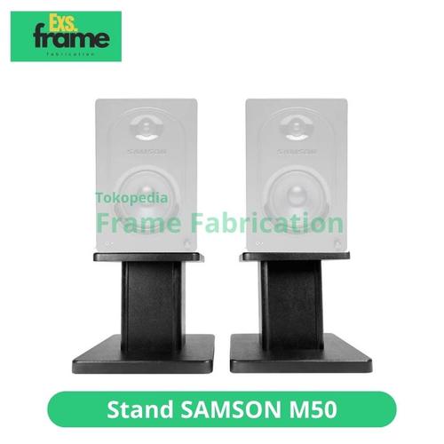 Jual Stand Speaker SAMSON M50 Flat Stand bookshelf - Hitam - Kab ...