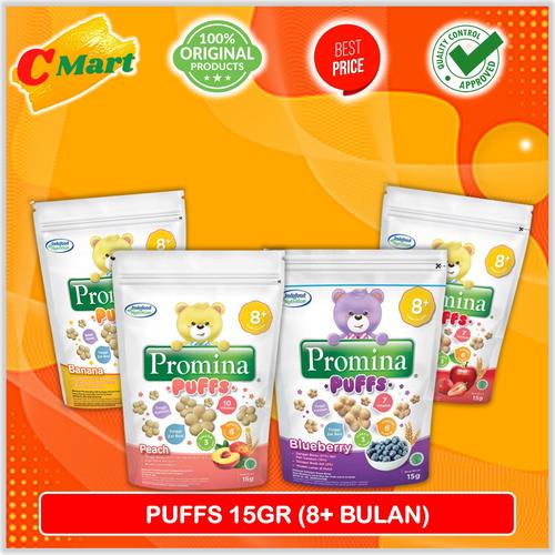 Jual Promina Puffs 15 Gr / Cemilan Bayi / Biskuit Bayi / Makanan Bayi ...
