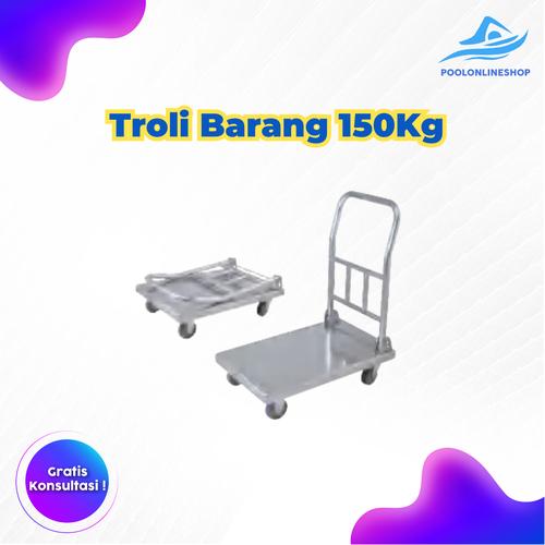 Jual Troli Stainless Steel / Trolley / Pengangkut Barang 150Kg - Kab ...