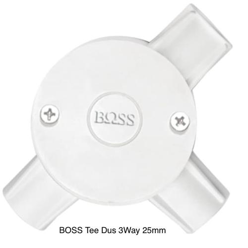 Jual Boss TDus Kres Dus 25mm Junction Cabang 3 Way 4 Way Tee Dus E240 ...