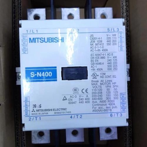 Jual Kontaktor 450A 3P 3Phase Mitsubishi S-N400 Sn 400 Sn400/220V/380V ...