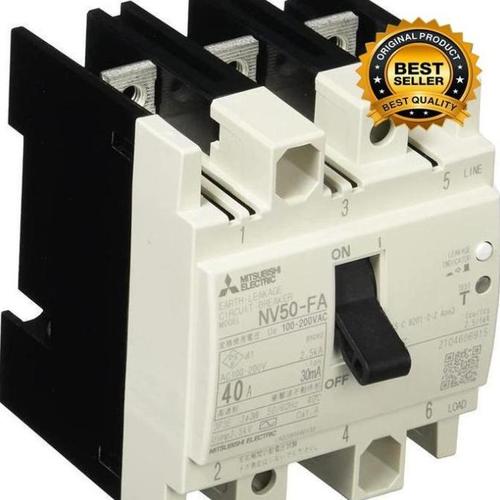 Jual Circuit Breaker Mitsubishi Nv-50 Nv-50Fa: 2P, 10A, Auxiliary Type - Jakarta Pusat - SIGMA ...