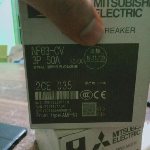 Jual Mccb Mitsubishi Nf63-Sv 3P 50A Original - Jakarta Pusat - SIGMA SURPLUS | Tokopedia