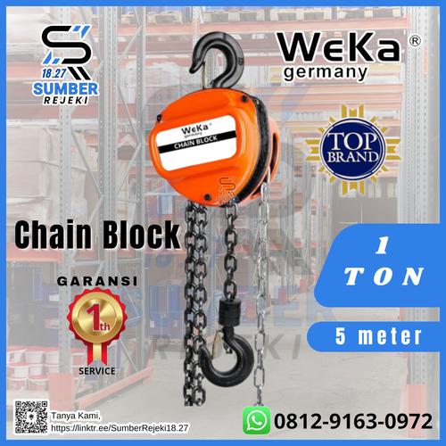 Jual Chain Block 1 Ton × 5 Meter WEKA GERMANY - Jakarta Barat - Sumber ...
