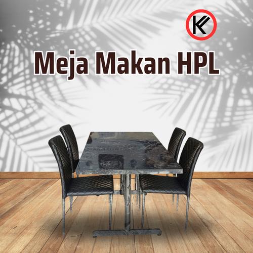 Jual Meja Makan HPL Luxury Meja makan minimalis set 4 kursi - Kab ...