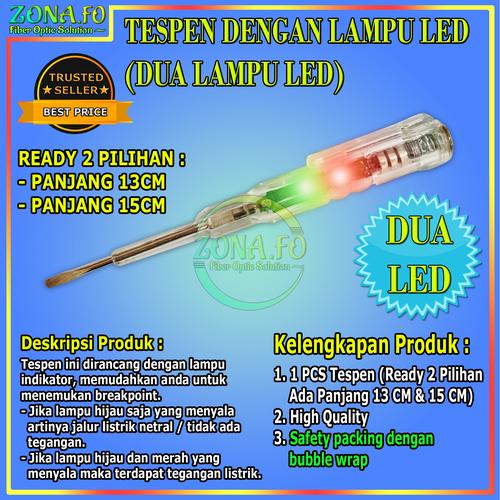 Jual Tespen Obeng Tester Obeng Tespen Indicator Dual LED Test Pen ... Jual Tespen Obeng Tester Obeng Tespen Indicator Dual LED Test Pen ...