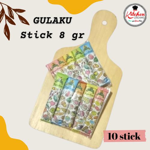 Jual GULAKU Stick Kemasan Sachet/Gula Pasir Kemasan Kecil 8 gr (10 ...