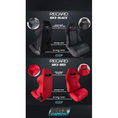 Jual Jok racing import supercopy recaro SR3 series - SR3 BLACK - Kab ...
