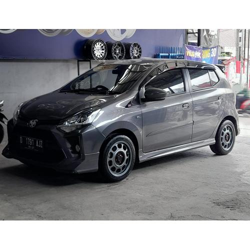 Jual VELG MODEL RALLY RING 16 HSR KLG H4X100 GREY BRIO AGYA CALYA VIOS ...