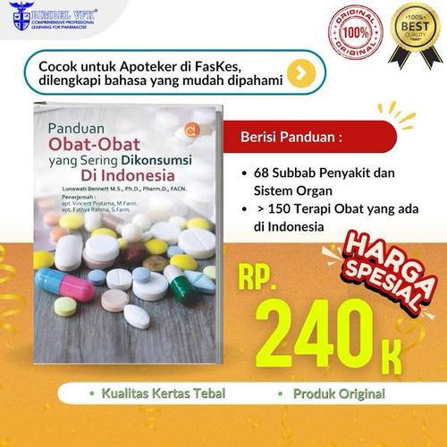Jual NEW Panduan Obat-Obat yang Sering Dikonsumsi Di Indonesia ...
