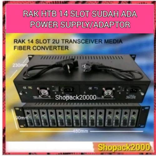 Jual Rack Mount Rak Media Converter Fo Cocok Untuk Htb 3100 Nerlink Dan ...
