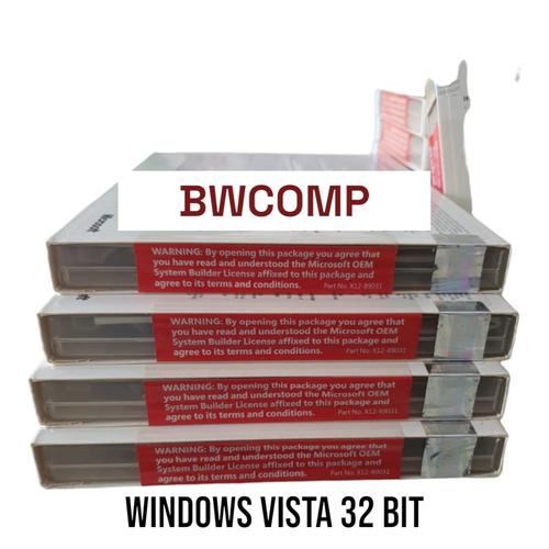 Jual Microsoft Windows Vista Oem Sistem Original 32-Bit Made In ...