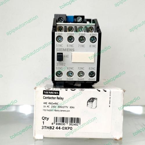 Jual Siemens Kontakor Relay 3TH82 44-0XPO 4NC+4NO 16A Coil 220VAC ...