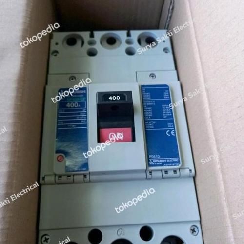 Jual Ef Mccb Nfb Nf400Cp 3P 300A/350A/400A Mitsubishi Nf400 400Cp Putih ...