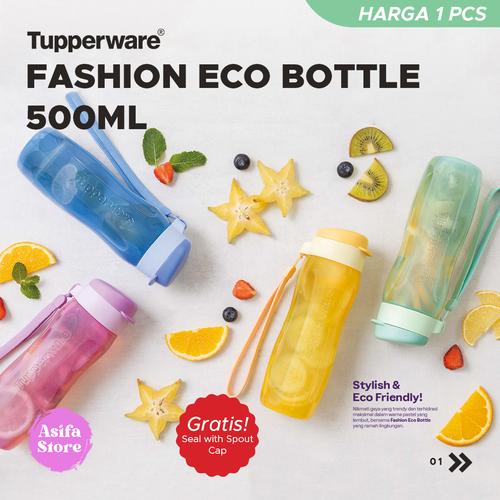 Promo Tupperware Fashion Eco Bottle 500ml - Botol Minum Lucu Unik ...