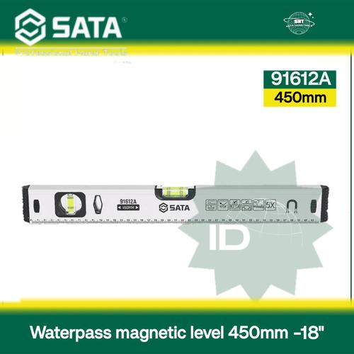 Promo SATA Alat Ukur Waterpass 91612A Waterpass Level 450mm 18 Inch ...