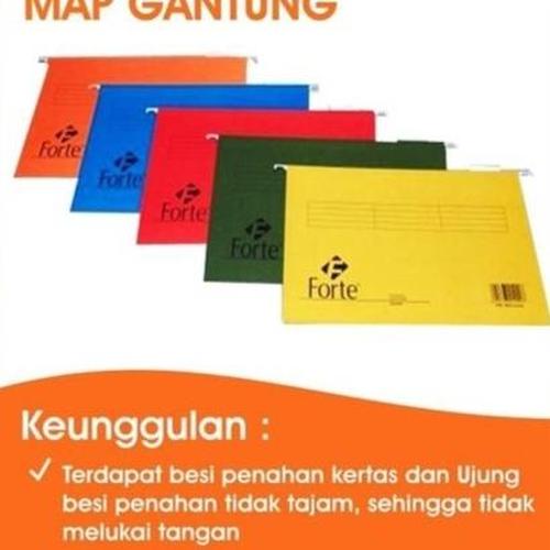 Jual Map Gantung Forte / Hanging Map/ Hang Map Folio Forte (50 pcs ...