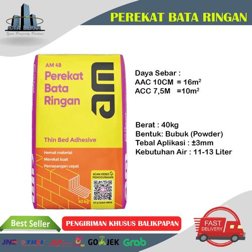 Jual AM 48 Perekat Bata Ringan - Kota Balikpapan - TB KOTA BERKAT ...