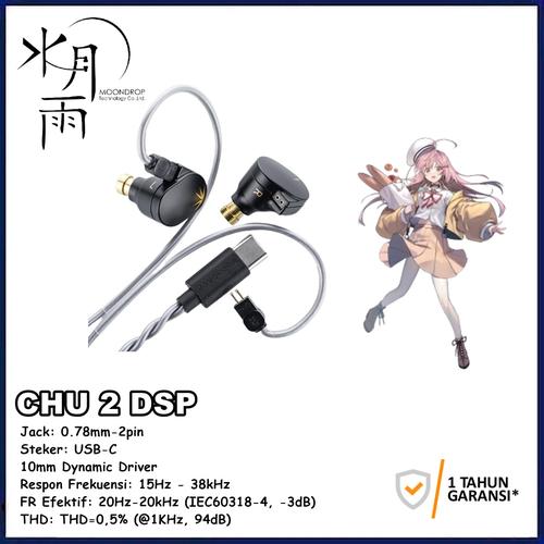 Jual Moondrop Chu 2 DSP in-Ear Monitors Type-C Plug With Mic Chu2 Chu ...