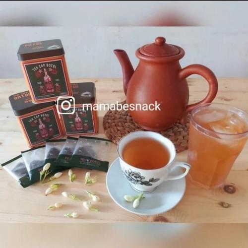 Jual Teh Tjap Botol Vintage / kaleng/ 40g / 20 kantong - Wanita - Kota ...