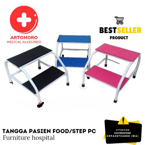 Jual Tangga pasien foot step besi-biru - Hitam - Kab. Bogor - Artomoro ...
