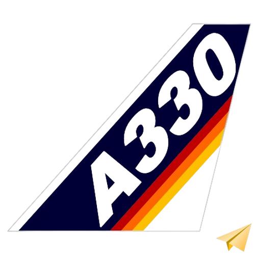 Jual Sticker Aviation Airbus A330 Tail Logo - Kota Bandung - Mas Kibis ...