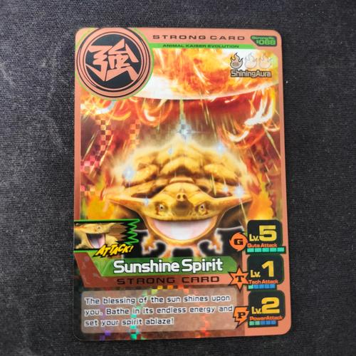 Jual Kartu Animal Kaiser Bronze Strong Card Sunshine Spirit evo 2 ORI ...