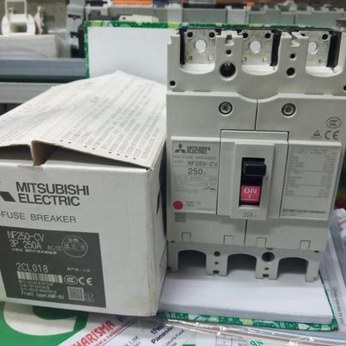 Jual Promo No -Fuse Breker Mccb Mitsubishi Nf250-Cv 250A 3Phase ...