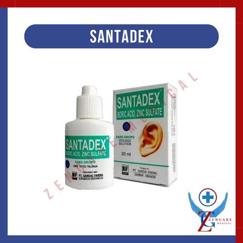 Jual Santadex Ear Drops Sebotol Isi 20 ML / Obat Tetes Telinga - Kota ...