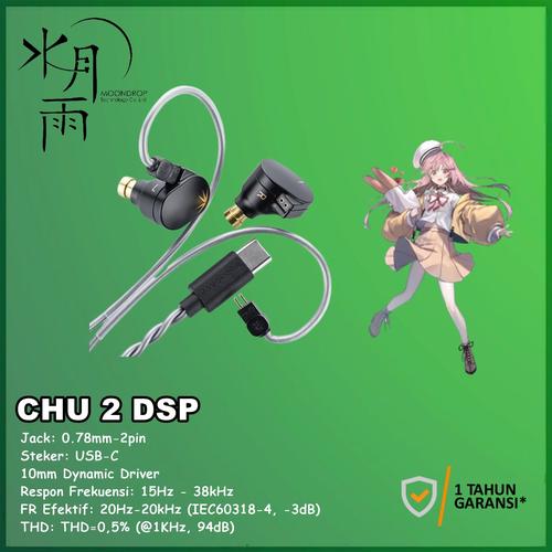 Jual Moondrop Chu 2 DSP in-Ear Monitors Type-C Plug With Mic Chu2 Chu ...