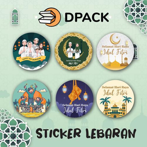 Jual Sticker toples/ Sticker Bulat/ Sticker Hampers/ Parcel Idul Fitri ...