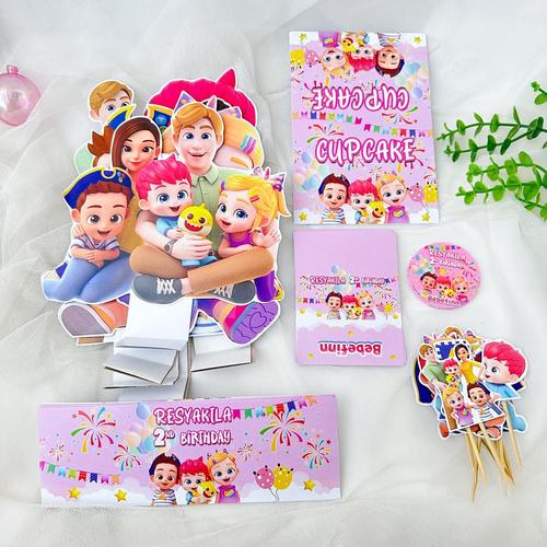 Jual Paket Label Dessert Table Birthday / Hiasan Meja Ultah - Bebefinn ...