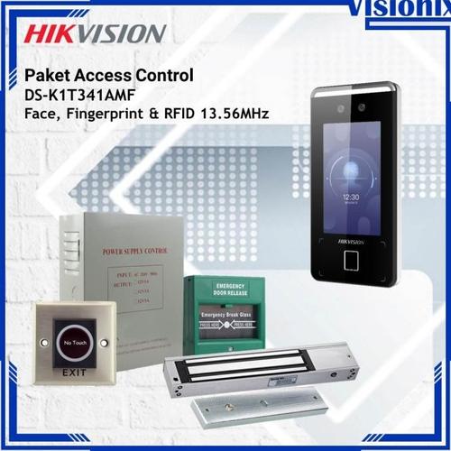 Jual Access Control Face Detection Hikvision Ds-K1T341Amf Access Door ...