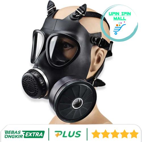 Jual Masker Gas Respirator Safety Mask Full Face Pollution Protection ...