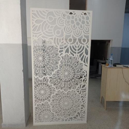 Jual sketsel partisi penyekat ruangan hiasan dinding putih - Kab ...